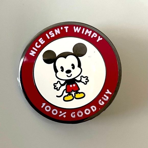 Disney | Accessories | Disney Cuties Logos Mickey Mouse Nice Isnt Wimpy ...